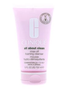 clinique cleanser, 150ml/5oz rinse off foaming cleanser for women