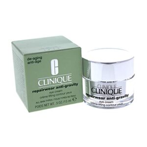 clinique repairwear anti-gravity eye cream for unisex, clean 0.5 ounce fragrance free