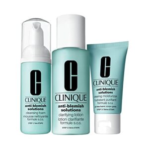 clinique 3 piece anti-blemish solutions 3-step system kit