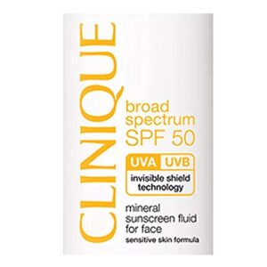 Clinique Spf 50 Mineral Sunscreen Fluid for Face, 1 Ounce