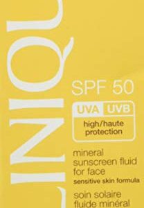 Clinique Spf 50 Mineral Sunscreen Fluid for Face, 1 Ounce