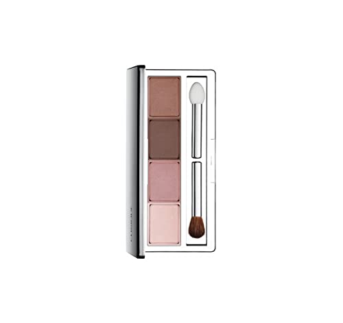 Clinique All About Shadow Quad - # 06 Pink Chocolate for Women - 0.16 oz Eyeshadow