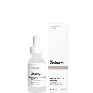 (1) THE ORDINARY. Salicylic Acid 2% Solution size 1oz