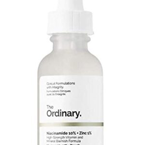 The Ordinary Face Serum Set! 100% Plant-Derived Squalane Prevent Ongoing Loss Of Hydration! Niacinamide 10% + Zinc 1% Reduces Skin Blemishes! Hyaluronic Acid 2% + B5 Enhanced Hydration!