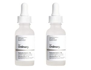 the ordinary 2 packs of hyaluronic acid 2% + b5 30ml