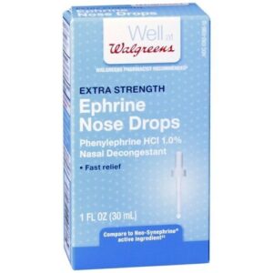 walgreens ephrine nose drops 1 fl oz (pack of 2) by walgreens