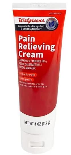 Walgreens Ultra Strength Muscle Rub 4 oz