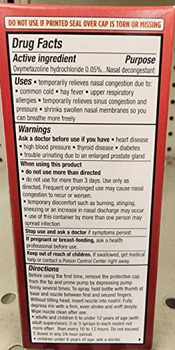 Walgreens No Drip Afrin Nasal Spray