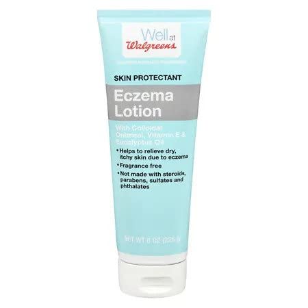 Walgreens Eczema Relief Lotion 8 oz(Package May Vary), (Pack of 1)