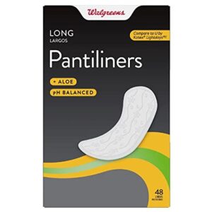 Walgreens Long Pantiliners 48.0ea