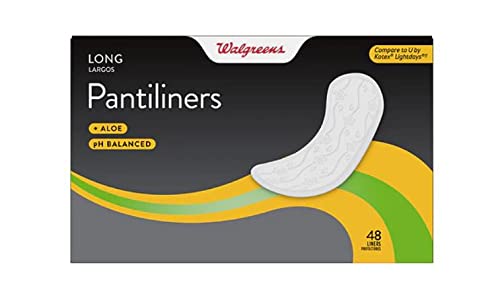 Walgreens Long Pantiliners 48.0ea