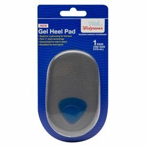 walgreens gel heel pad, 1 pr