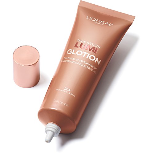 L'Oreal Paris Makeup True Match Lumi Glotion Natural Glow Enhancer Lotion, Deep, 1.35 Ounces