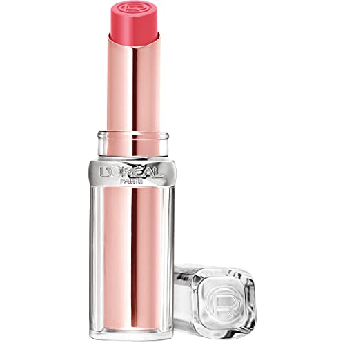 L'Oreal Paris Glow Paradise Hydrating Balm-in-Lipstick with Pomegranate Extract, Peach Charm