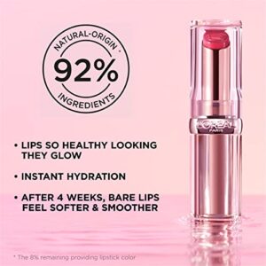 L'Oreal Paris Glow Paradise Hydrating Balm-in-Lipstick with Pomegranate Extract, Peach Charm