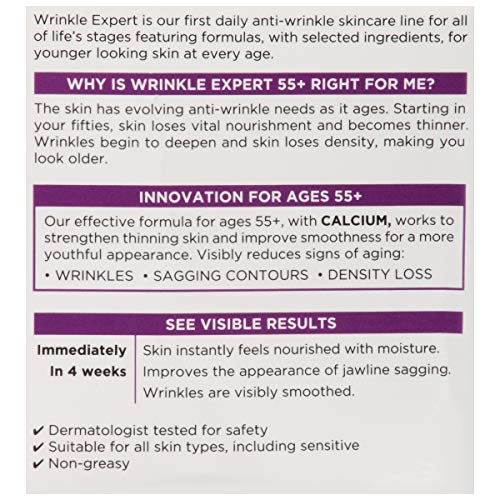 L'Oréal Paris Wrinkle Expert 55+ Moisturizer, 1.7 fl. oz.