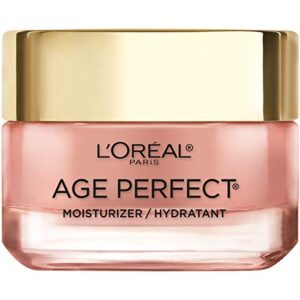 l’oreal paris skincare age perfect rosy tone face moisturizer for visibly younger looking skin, anti-aging day cream, 1.7 oz, packaging may vary