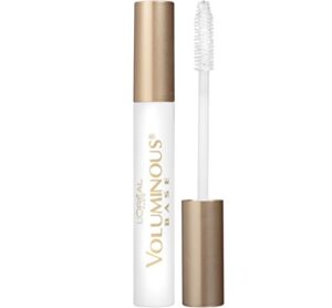 l’oreal paris makeup voluminous lash boosting conditioning primer mascara, white primer, 0.24 fl; oz.