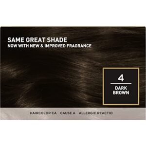 L'Oreal Paris Superior Preference Fade-Defying + Shine Permanent Hair Color, 4 Dark Brown, Pack of 1, Hair Dye