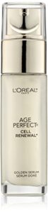 l’oreal paris skincare age perfect cell renewal golden face anti-aging serum, 1 ounce