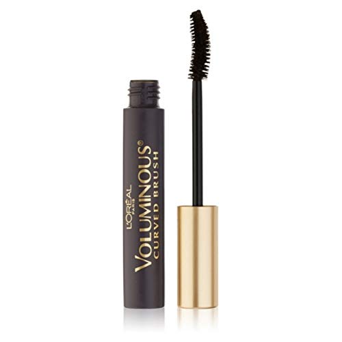 L’Oreal Paris Makeup Voluminous Mascara Original, Curved Brush Lifts & Builds Lashes Up To 5X Volume, Clump Free, Smudge Free, Black, 0.28 Fl Oz