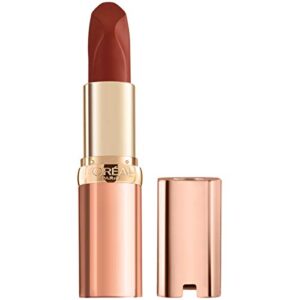 l’oreal paris makeup les nus by colour riche lipstick, bold & intense nudes, rich saturated color with pure caring oils, nu extreme, 0.13 oz