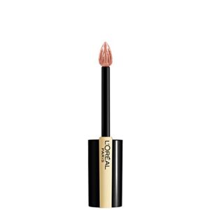 L'Oreal Paris Makeup Brilliant Signature Shiny Lip Stain, High Impact Glossy/Shiny Finish with a Lightweight Feel, Be Determined,  0.21 fl. oz.