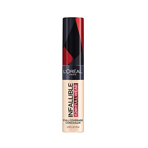 L'Oreal Paris Makeup Infallible Full Wear Waterproof Matte Concealer, Eggshell