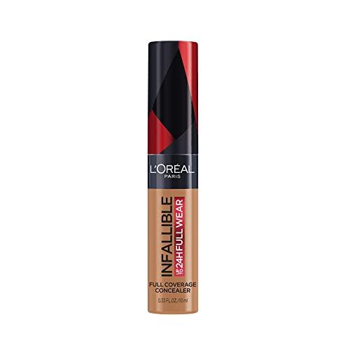 L'Oreal Paris Makeup Infallible Full Wear Waterproof Matte Concealer, Honey