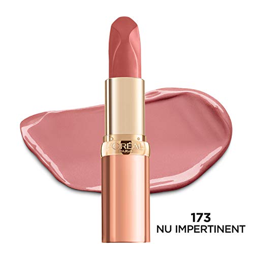 L'Oreal Paris Cosmetics Makeup Les Nus Lipstick By Colour Riche, Nu Impertinent, 0.13 fluid_ounces