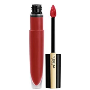 l’oreal paris makeup rouge signature matte lip stain, armored