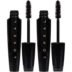 l’oreal paris makeup voluminous extra volume collagen plumping mascara, black, 0.34 fl oz, pack of 2