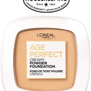 L'Oreal Paris Age Perfect Creamy Powder Foundation Compact, 305 Cream Beige, 0.31 Ounce