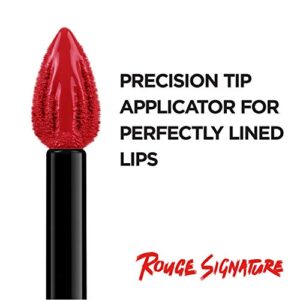 L'Oreal Paris Makeup Rouge Signature Matte Lip Stain, Red