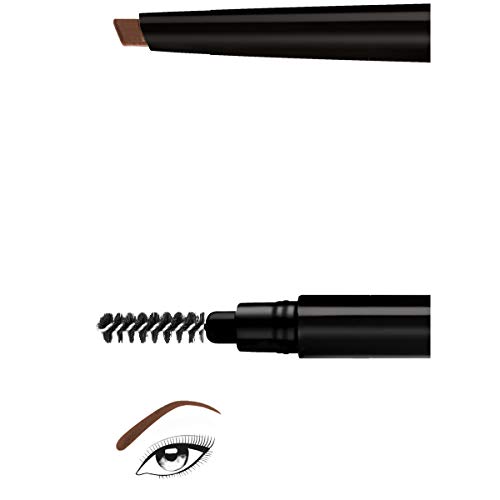 L'Oreal Paris Makeup Brow Stylist Shape and Fill Mechanical Eye Brow Makeup Pencil, Light Brunette, 0.008 oz.