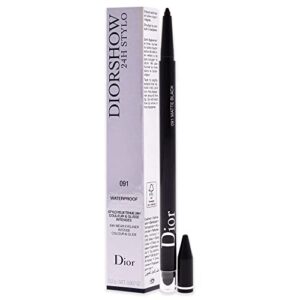 Christian Dior Diorshow 24H Stylo Waterproof Eyeliner - 091 Matte Black Women 0.01 oz