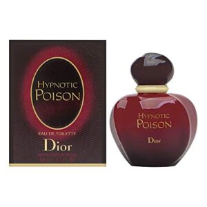 christian dior hypnotic poison for women eau de toilette spray, 1.7 ounce