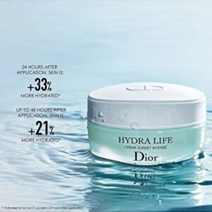 Christian Dior Hydra Life Intense Sorbet Creme Moisturizer for Women, 1.7 Ounce