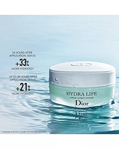 Christian Dior Hydra Life Intense Sorbet Creme Moisturizer for Women, 1.7 Ounce