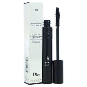 christian dior black out mascara, 099 kohl black, 0.33 ounce