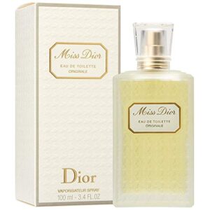 miss dior originale by christian dior for women. eau de toilette spray 3.4 oz.