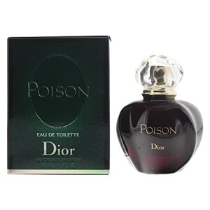 christian dior poison eau de toilette spray for women, 1 ounce