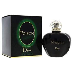 christian dior poison eau de toilette spray for women, 3.4 ounce