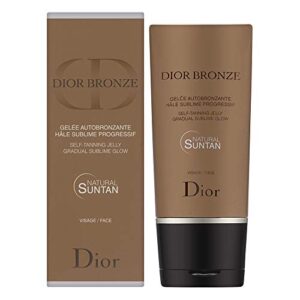 christian dior dior bronze self-tanning jelly gradual sublime glow face 50ml/1.7oz