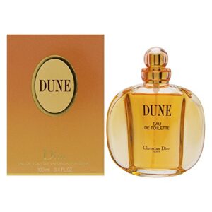 dior dune eau de toilette for women, 3.4 ounce