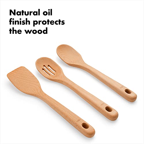 OXO Good Grips 3- Piece Wooden Utensil Set