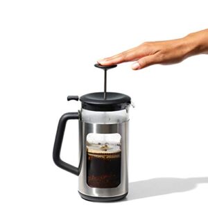 OXO Brew Stainless Steel French Press Coffee Maker – 32oz