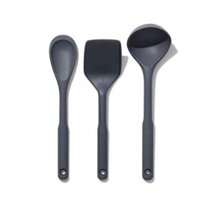 oxo good grips 3-piece silicone utensil set