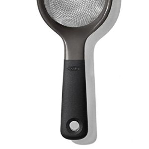 OXO Good Grips 3-Piece Strainer Set, Black