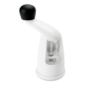 oxo good grips radial grinder pepper mill, 0.385 lbs, white